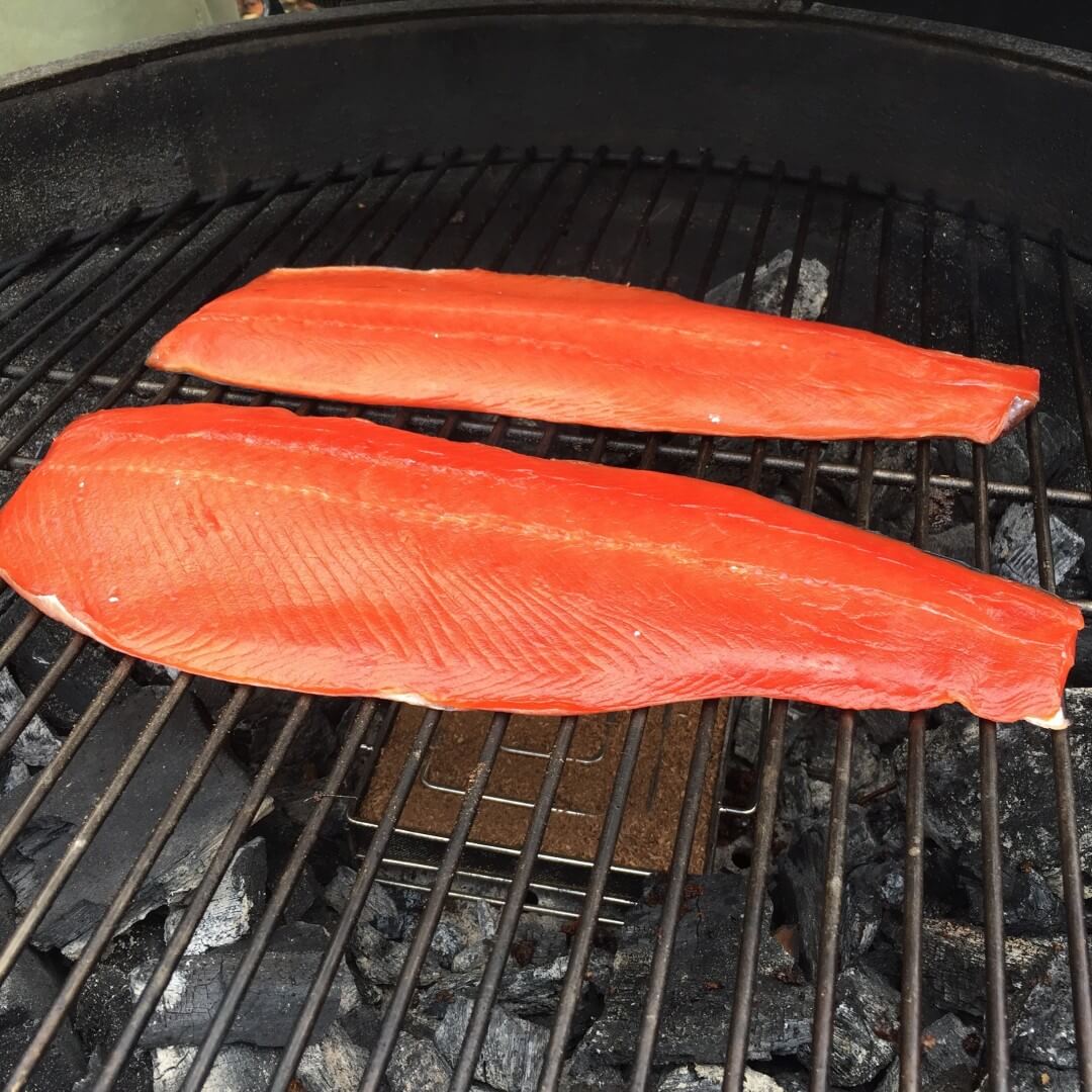 Home smoked and cured salmon - Meat Smoke Fire
