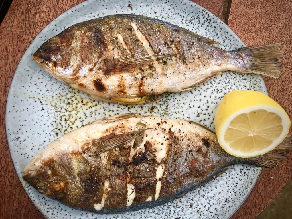 Grilled Sea Bream - Meat Smoke Fire