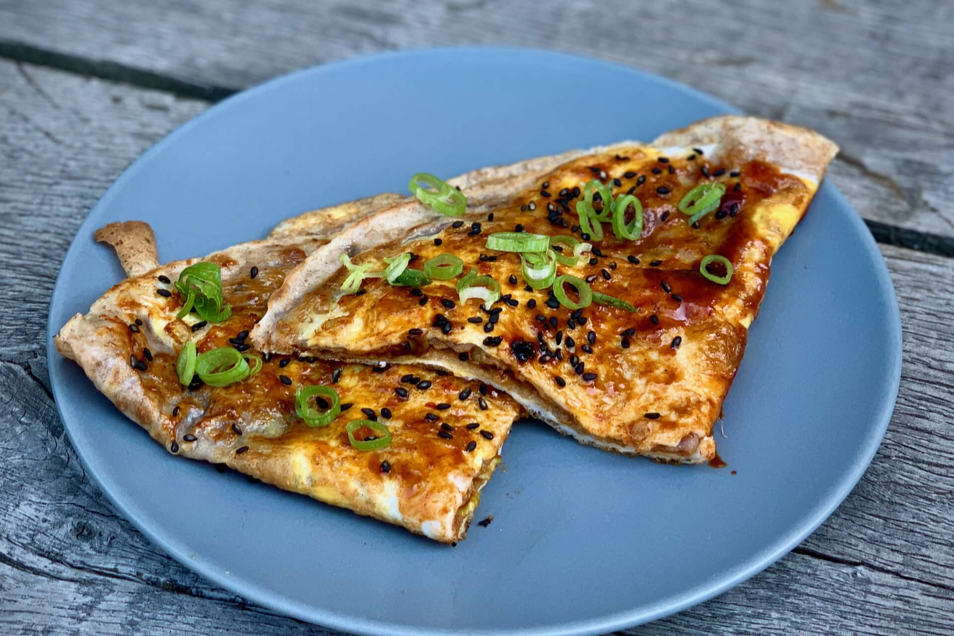 Jian Bing - Chinese Pancakes - Meat Smoke Fire